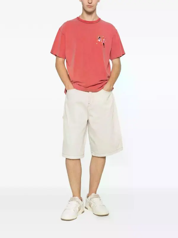 CARNE BOLLENTE Embroidered Detail T-shirt
