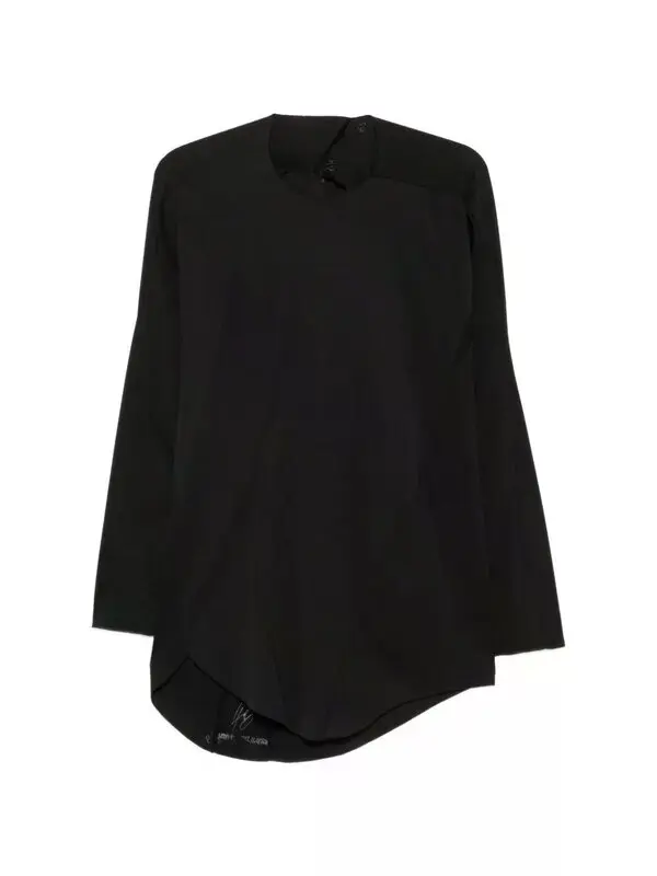 LEON EMANUEL BLANCK Distortion Curved-hem T-shirt