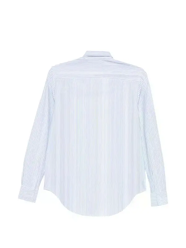XACUS Marta Striped Long-sleeve Shirt - Blue