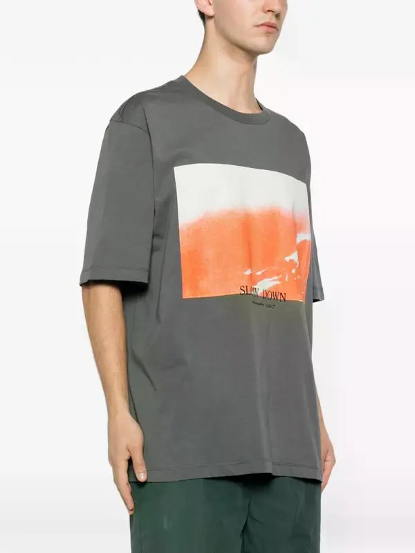 PEACEMAKER OAMC Slow Down Graphic-print T-shirt