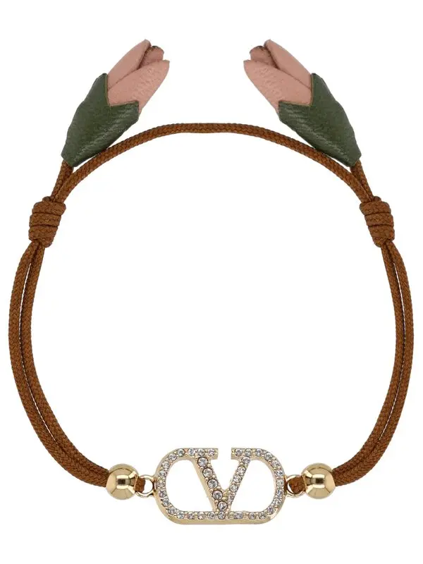 Valentino Garavani Bracciale "vlogo Signature - Brown