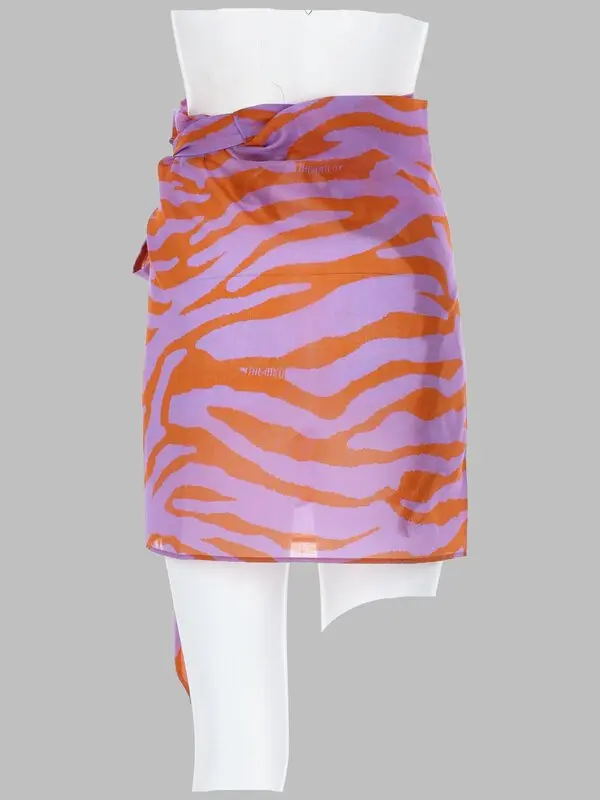 Attico Pareo Con Stampa Animalier