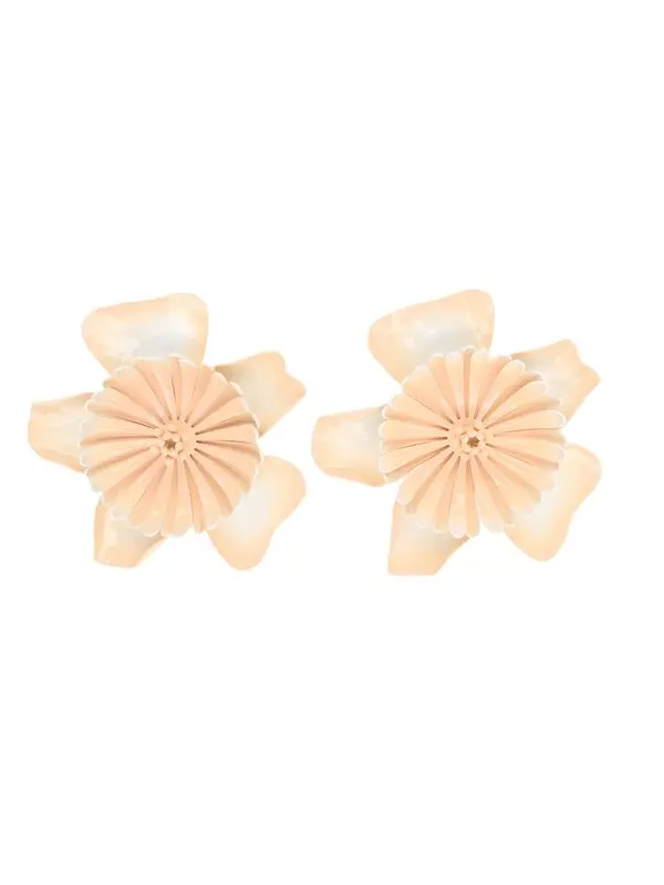 Chloé Bloom Earrings - Pink