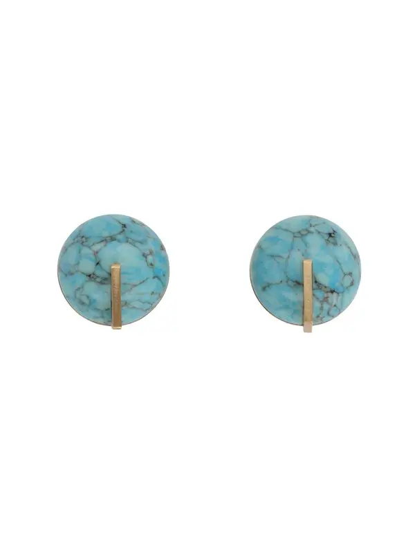 Cult Gaia Una" Clip-on Earrings - Blue