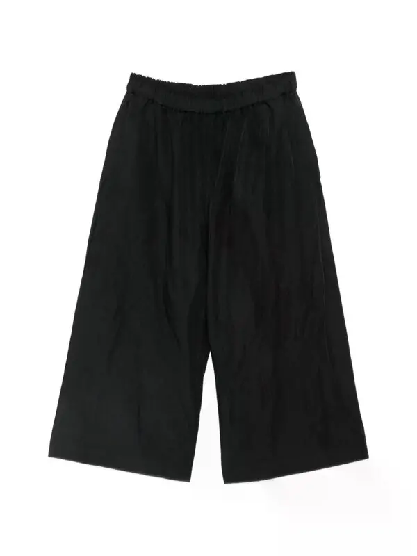 Comme Des Garçons Wide Leg Trousers - Black