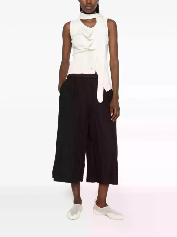 Comme Des Garçons Wide Leg Trousers