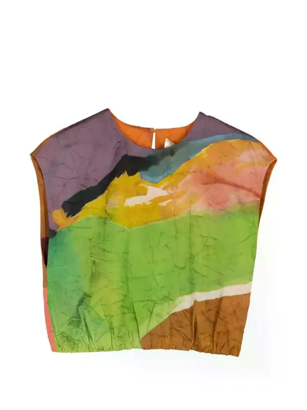 Ulla Johnson Gisella Crop Top - Brown
