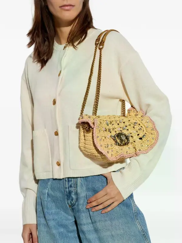 Kurt Geiger Chelsea Ruffled Shoulder Bag