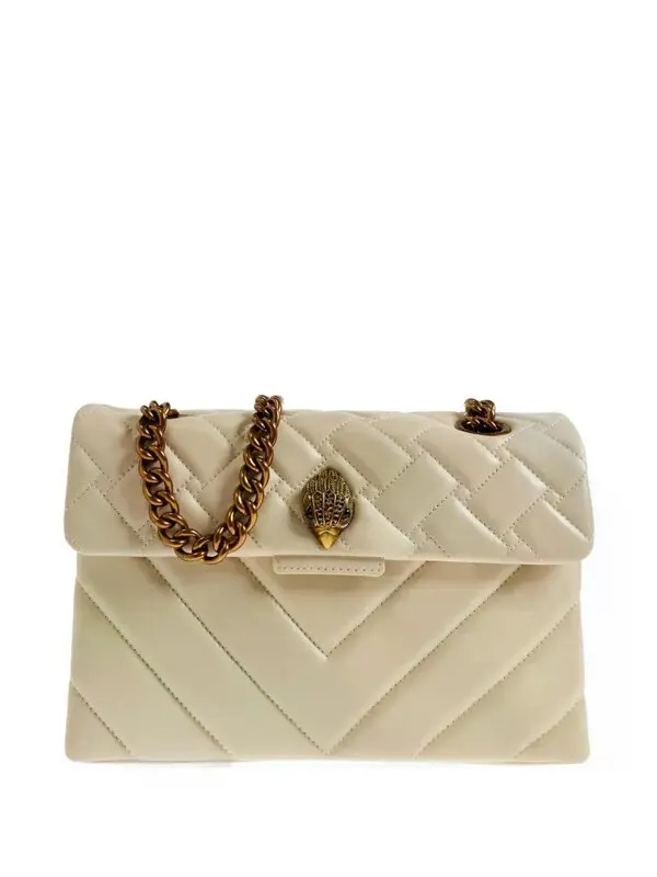 Kurt Geiger Kensington Leather Shoulder Bag - Neutrals