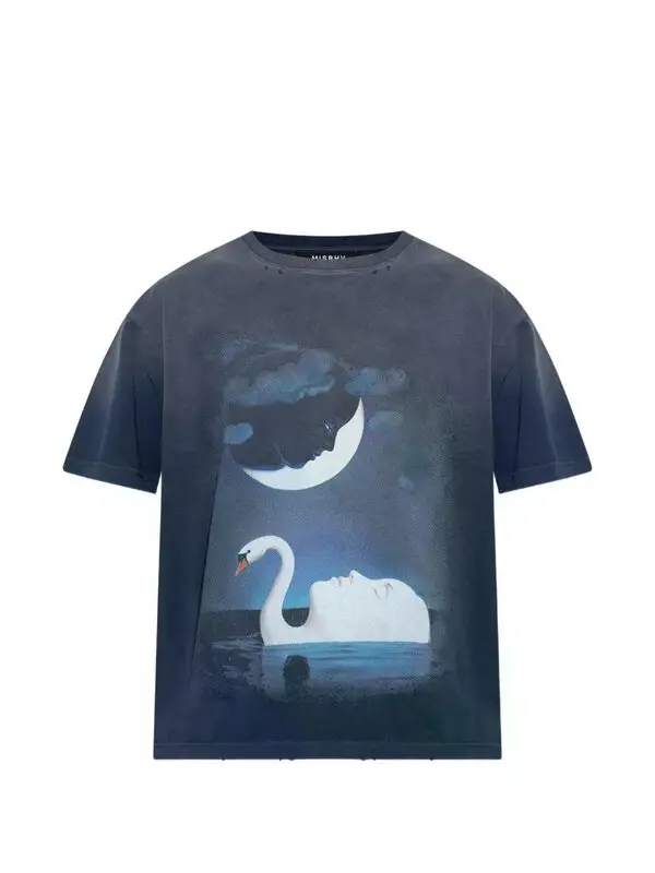MISBHV Distressed Graphic Print T-shirt
