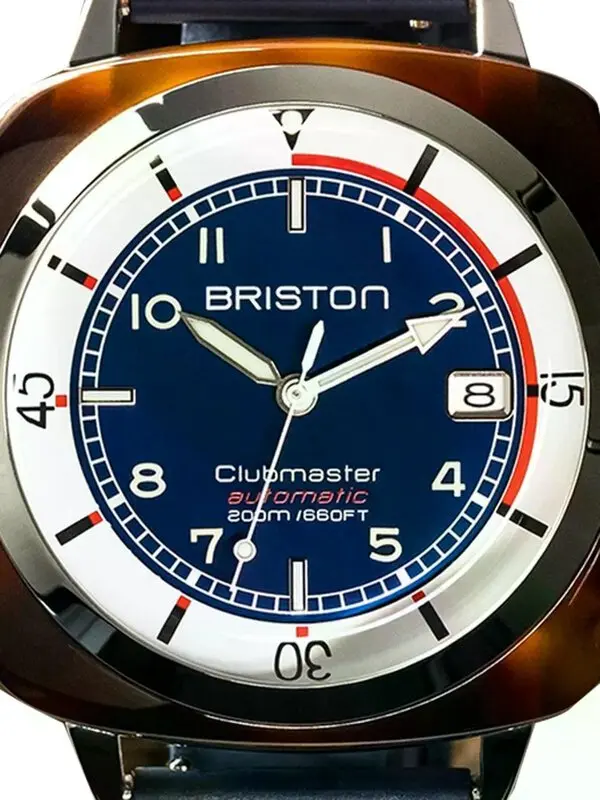 BRISTON Clubmaster Legend Compressor 42mm Watch - Blue