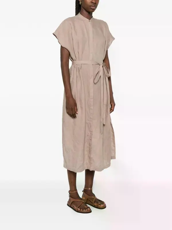 XACUS Nico Belted Midi Dress