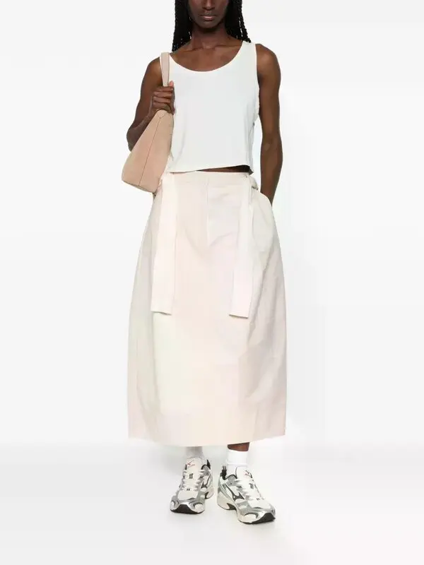 SPORTY & RICH Sleeveless Cropped Tank Top
