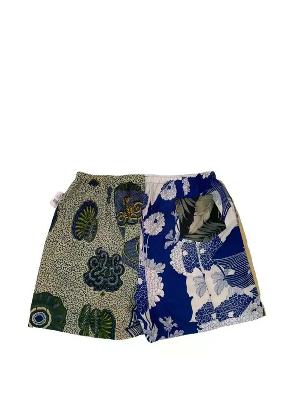 GALLERY DEPT. Zuma Patchwork Shorts - Blue