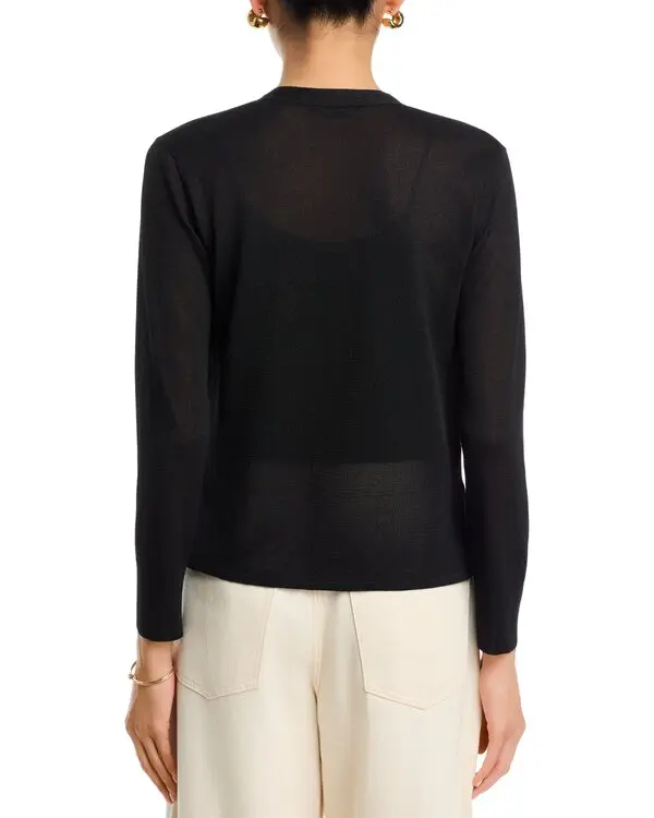 Kobi Halperin Arden Tie-detailed Cardigan - Black