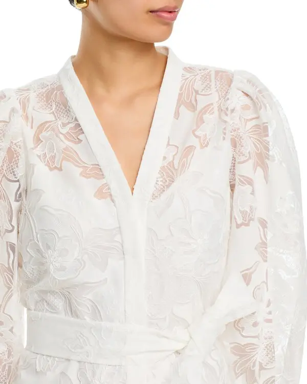 Kobi Halperin Gillian Embroidered Lace Dress