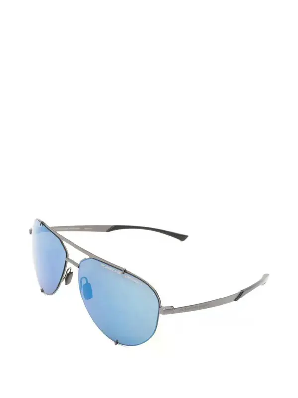 Porsche Design Pilot-frame Sunglasses - Grey