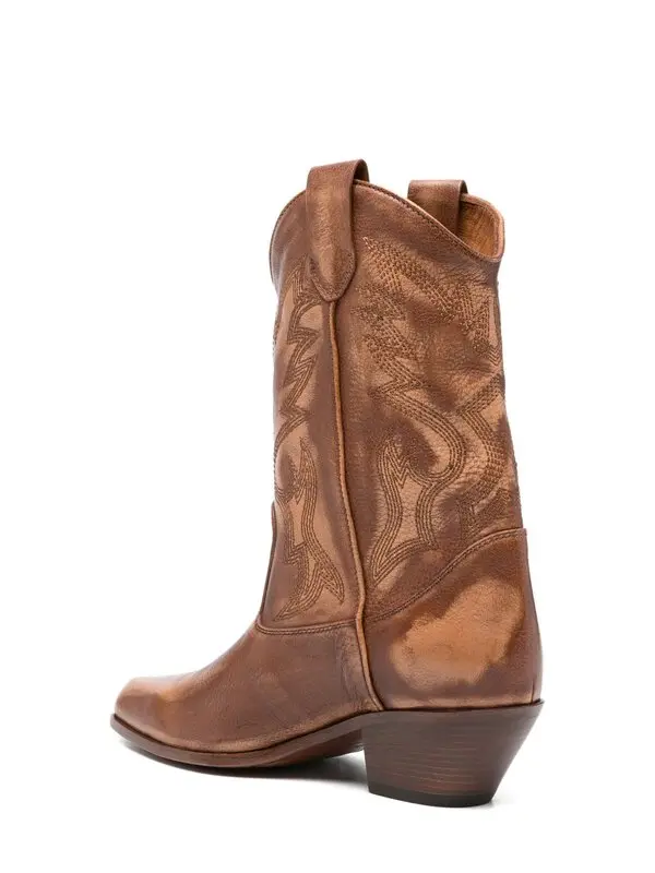 VIC MATIE Texan Leather Boots