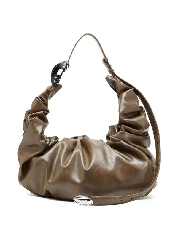 DIESEL® Grab Large Hobo Bag - Brown