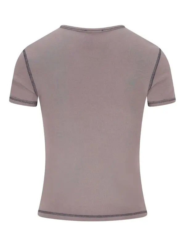 DIESEL® Logo Heart Print Cotton T-shirt