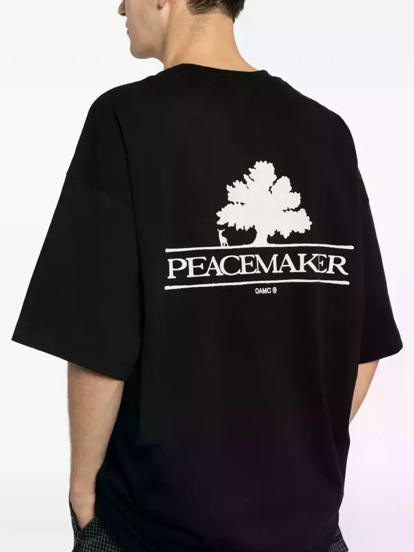 PEACEMAKER OAMC Logo-print T-shirt