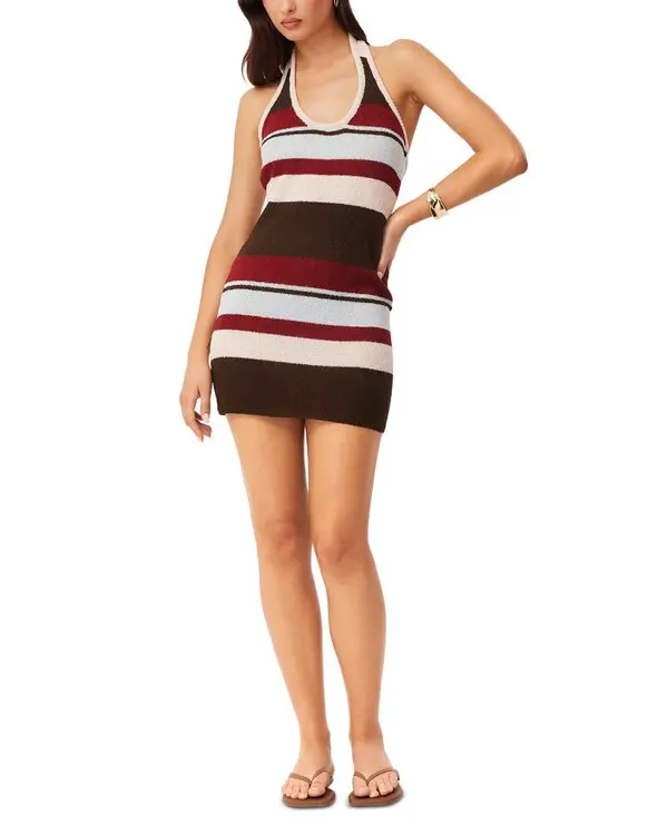 SNDYS. Effie Halter Mini Dress