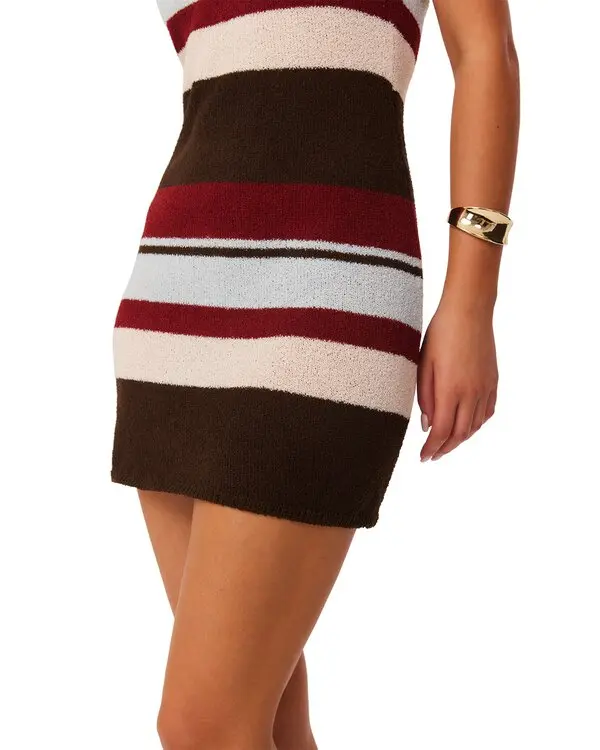 SNDYS. Effie Halter Mini Dress