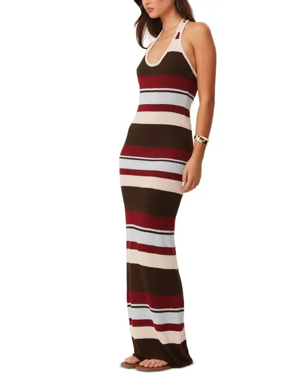 SNDYS. Effie Halter Maxi Dress