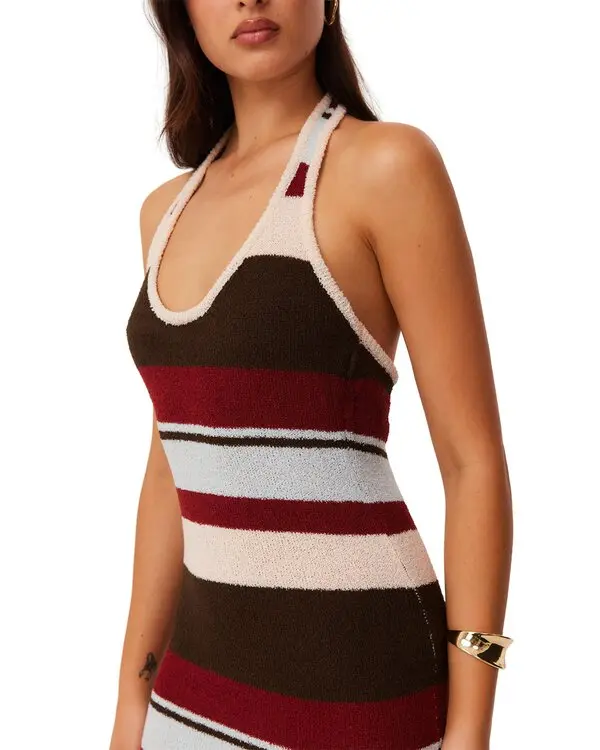 SNDYS. Effie Halter Maxi Dress