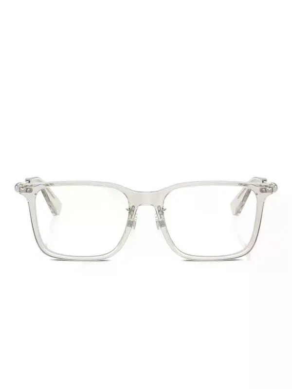 Burberry Metal Square Glasses - Grey