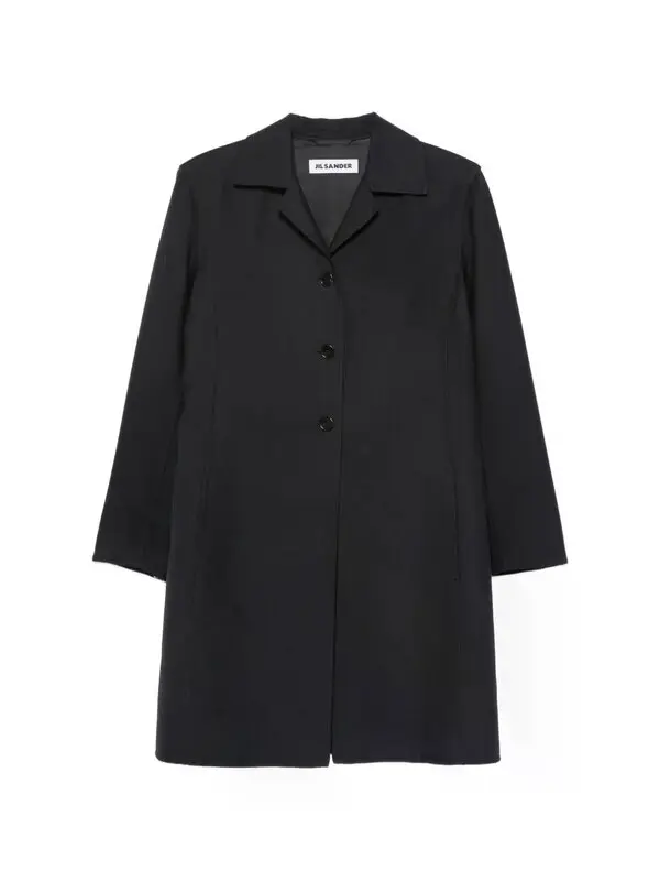 JIL SANDER Single-breasted Buttoned Coat