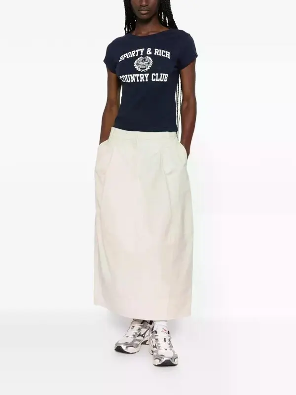 SPORTY & RICH Logo-print T-shirt