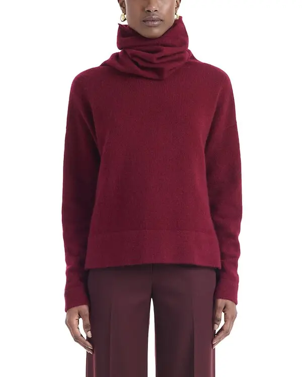 Altuzarra Lester Cashmere Hooded Sweater - Grenache