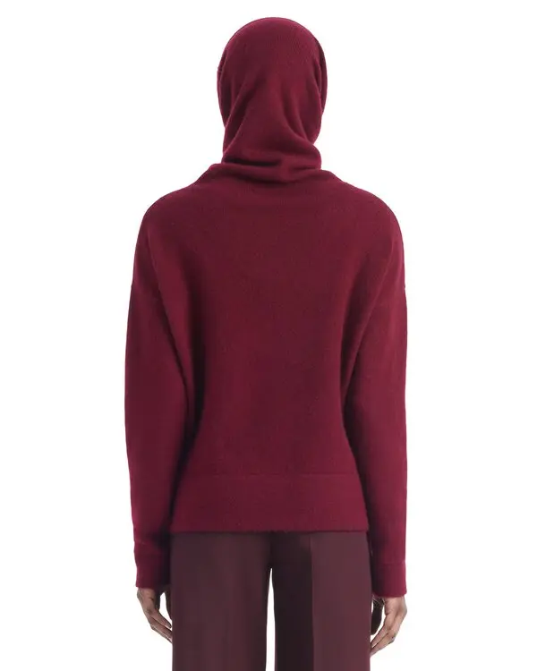Altuzarra Lester Cashmere Hooded Sweater - Grenache