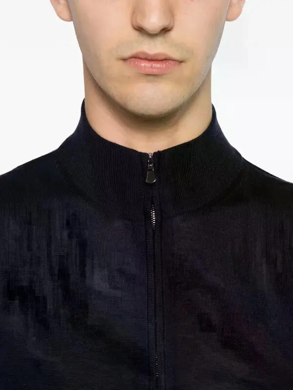 FILIPPO DE LAURENTIIS Zip-fastening Cardigan