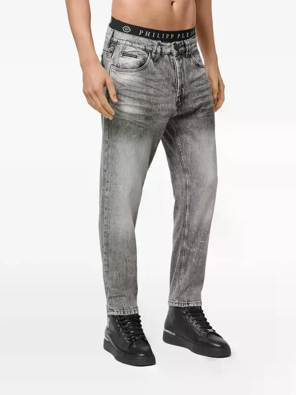 Philipp Plein Carrot-fit Denim Jeans