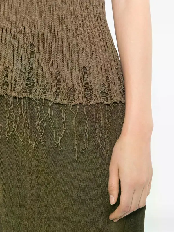 UMA WANG Frayed Vest