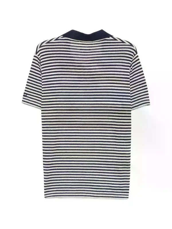 MC2 SAINT BARTH Rye Striped Short-sleeved T-shirt
