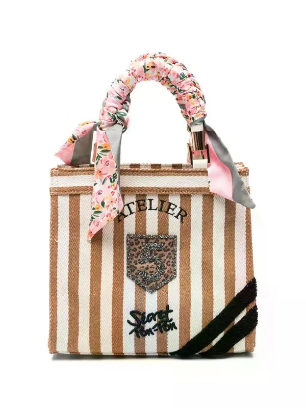 SECRET PON-PON Small Saint Tropez Tote Bag