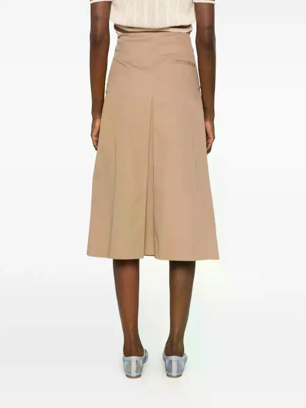 NINA 14.7 Pleated A-line Skirt