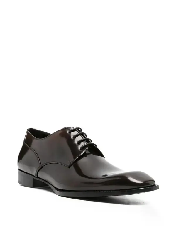Saint Laurent Leather Derby Shoes