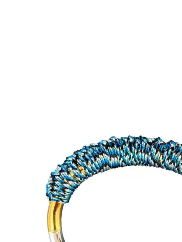 Charlotte Chesnais Fabric Wave Bracelet - Silver