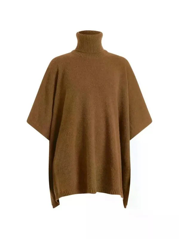 LINNEA LUND Angela Roll-neck Loose Poncho