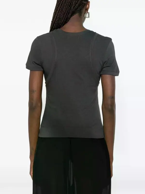 LA PISCINE Layered Detail T-shirt