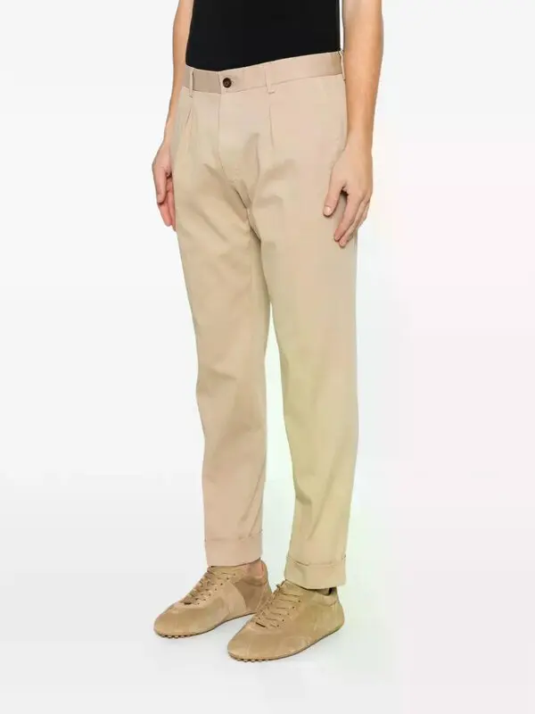 Incotex Pleated Turn-up Trousers