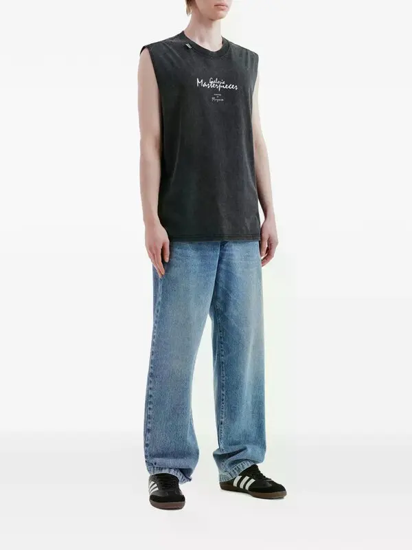 MUSIUM DIV. Graphic-print Sleeveless T-shirt