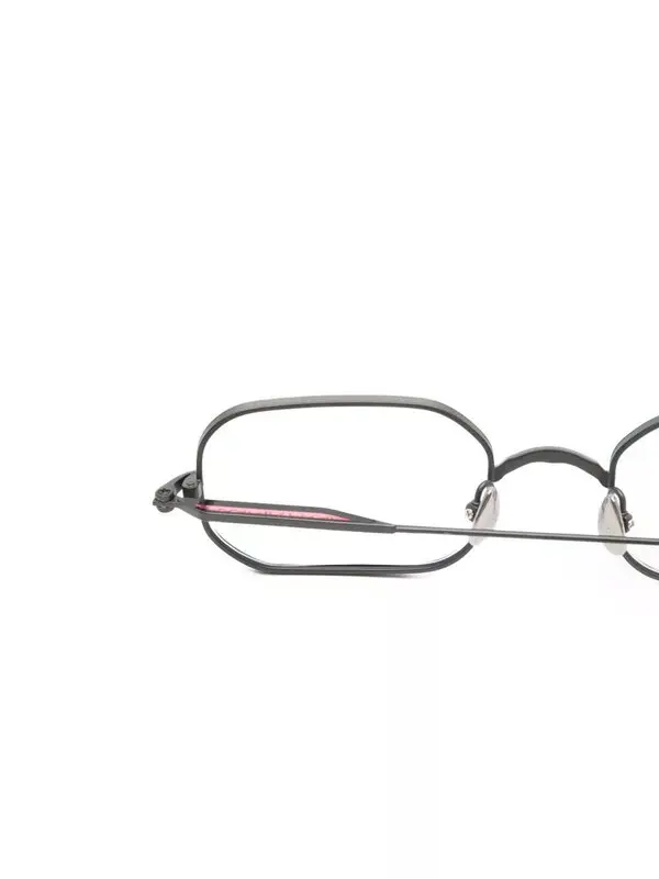 Matsuda Rectangular Frame Eyeglasses - Grey