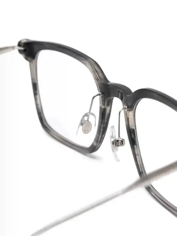Matsuda Square-frame Eyeglasses - Grey