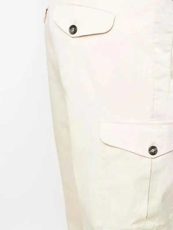 Brunello Cucinelli Pressed-creased Multi-pocket Straight-leg Trousers