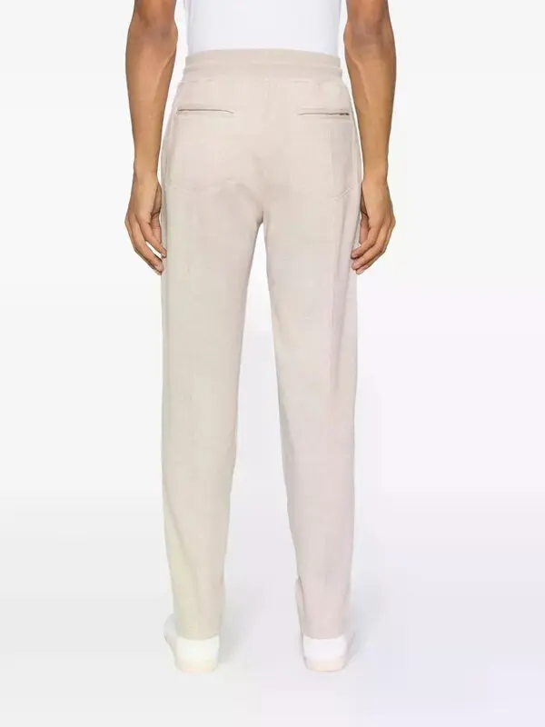 Brunello Cucinelli Drawstring-waist Cashmere Trousers